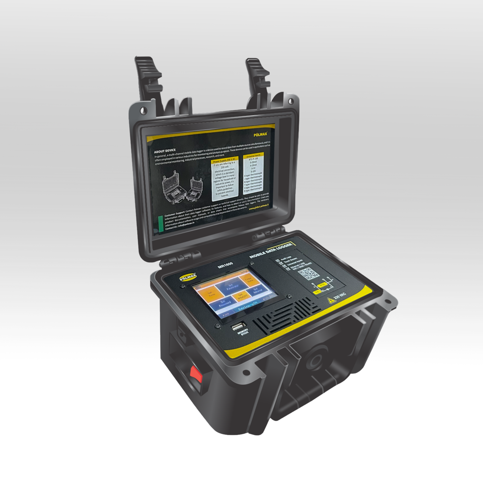 Polwax Mobile Dataloggers - Kelfos Instruments India Pvt. Ltd.